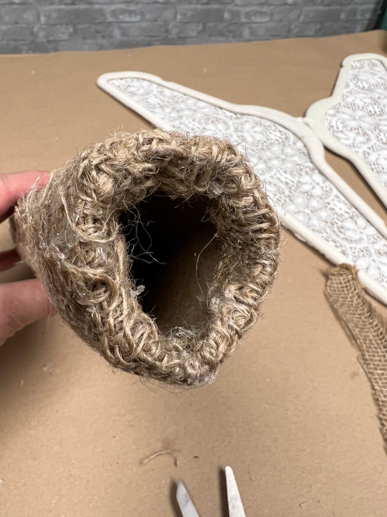 DIY Butterfly Using Hangers - The Shabby Tree