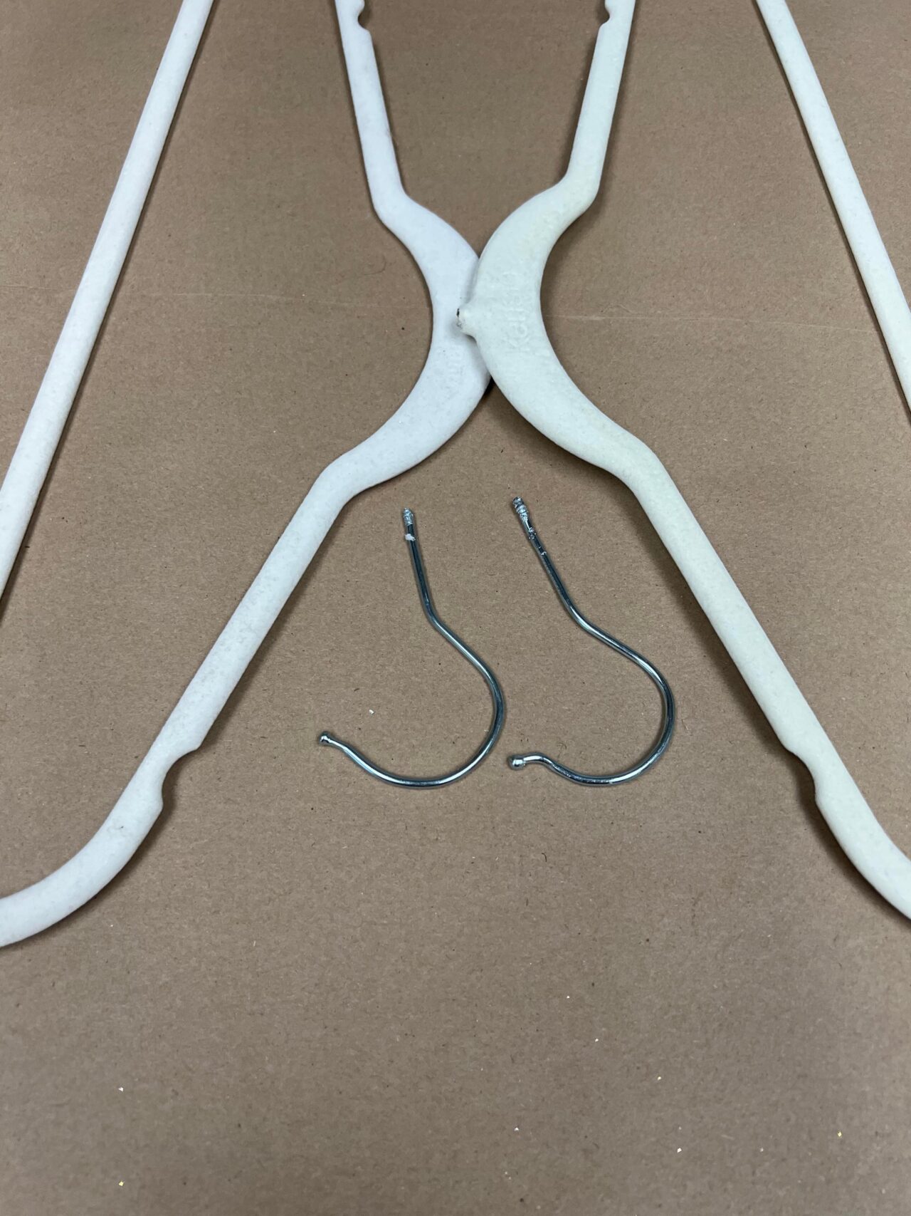 DIY Butterfly Using Hangers - The Shabby Tree