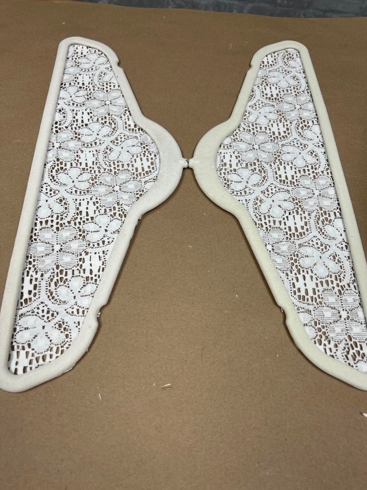 DIY Butterfly Using Hangers - The Shabby Tree