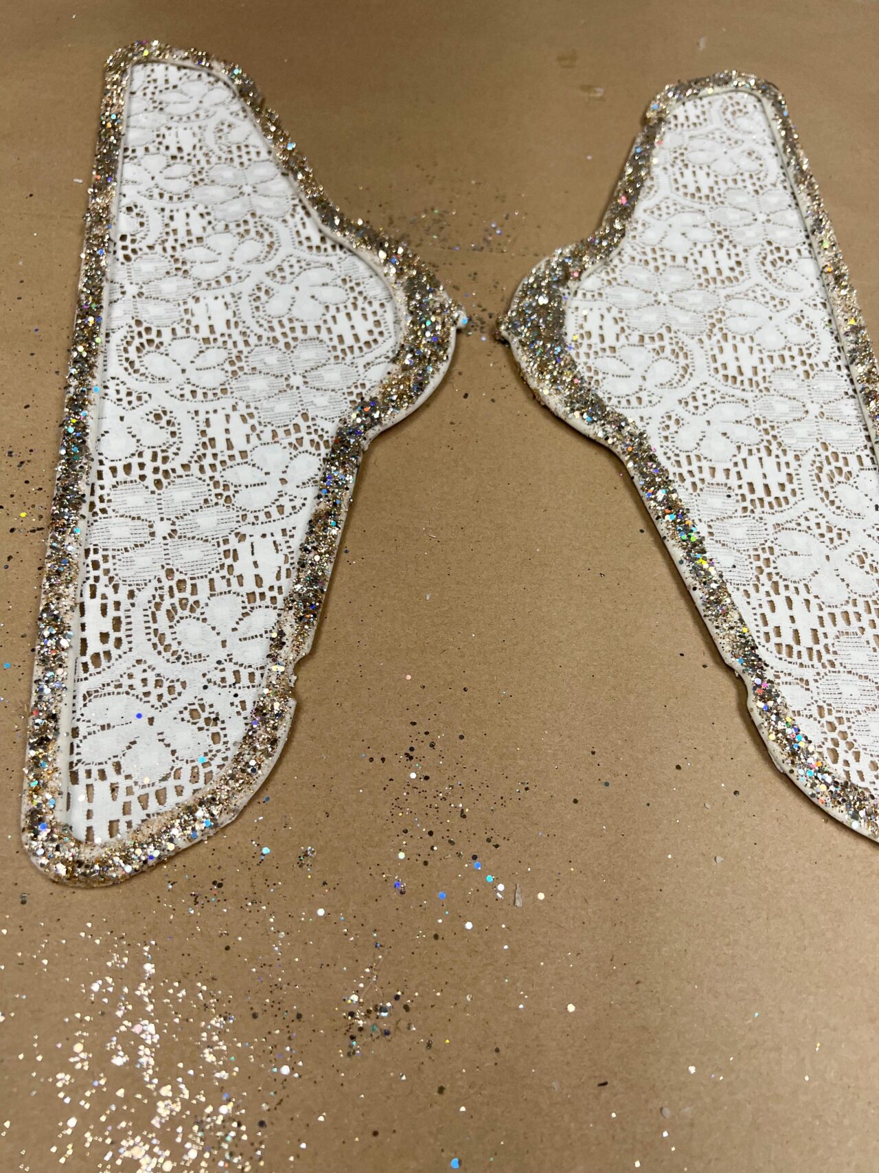 DIY Butterfly Using Hangers - The Shabby Tree