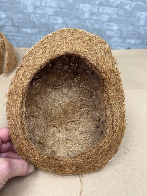 DIY Egg Using Dollar Tree Coco Liners - The Shabby Tree
