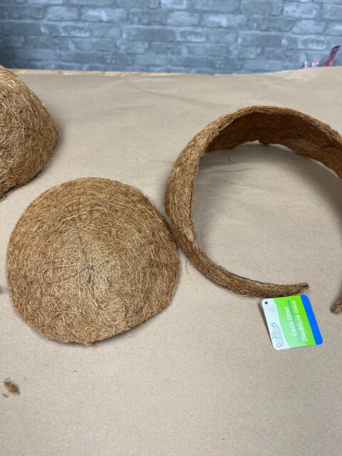 DIY Egg Using Dollar Tree Coco Liners - The Shabby Tree