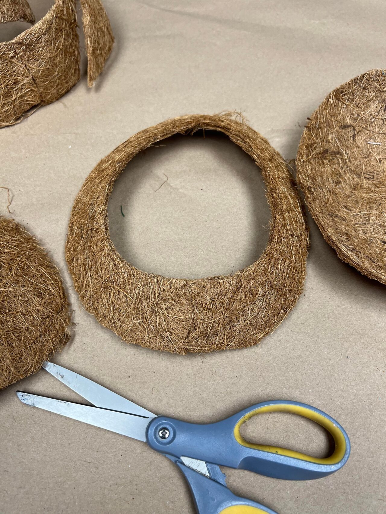 DIY Egg Using Dollar Tree Coco Liners - The Shabby Tree