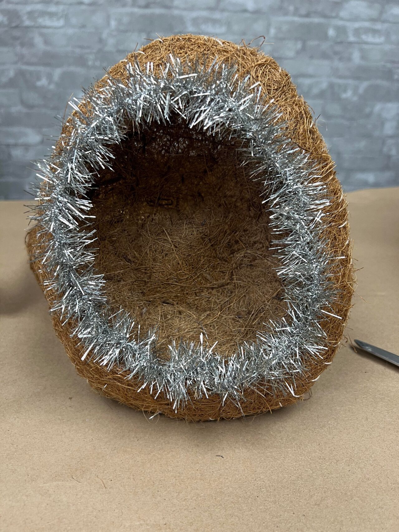 DIY Egg Using Dollar Tree Coco Liners - The Shabby Tree