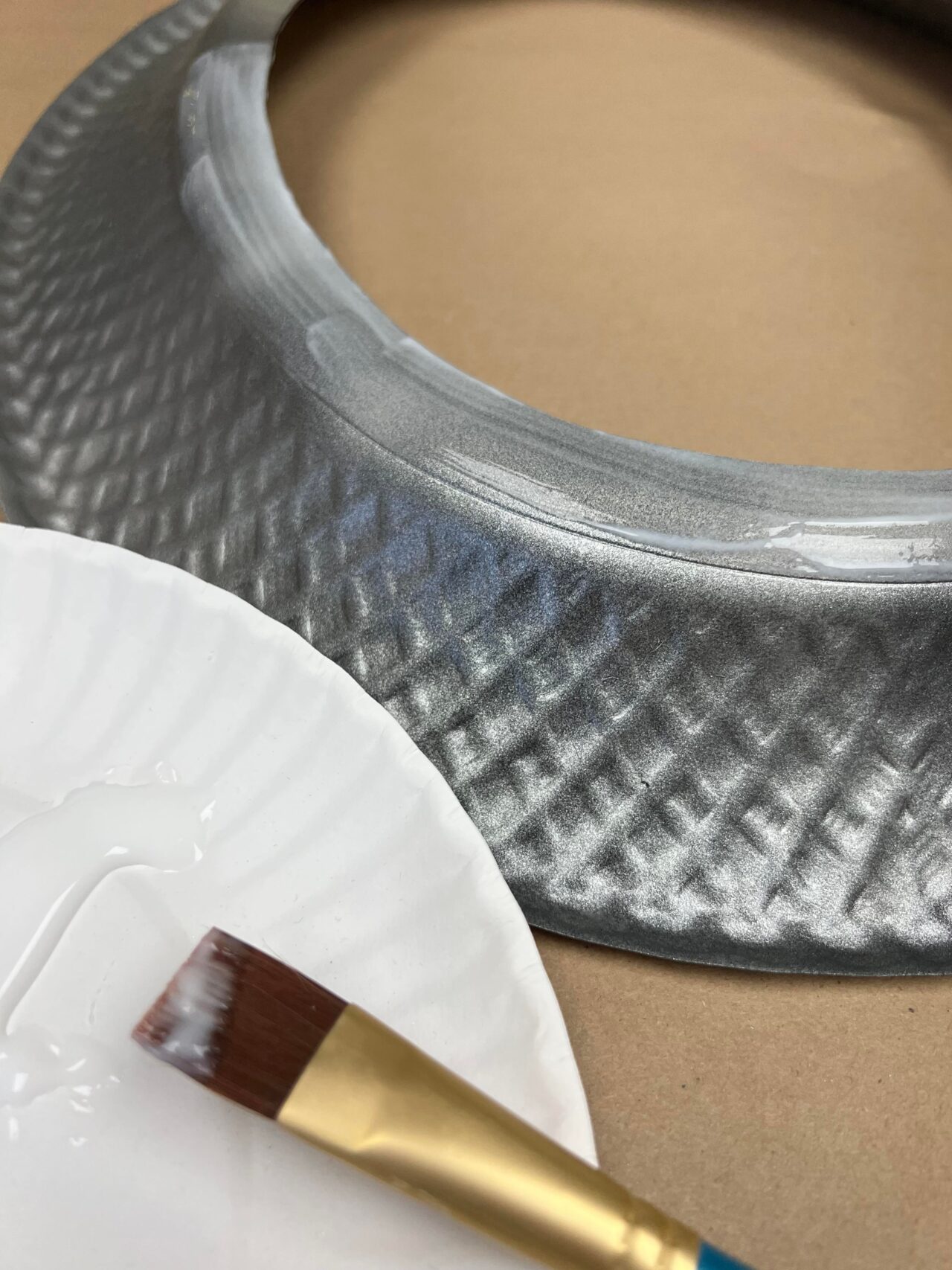 DIY Shadow Box Egg - The Shabby Tree