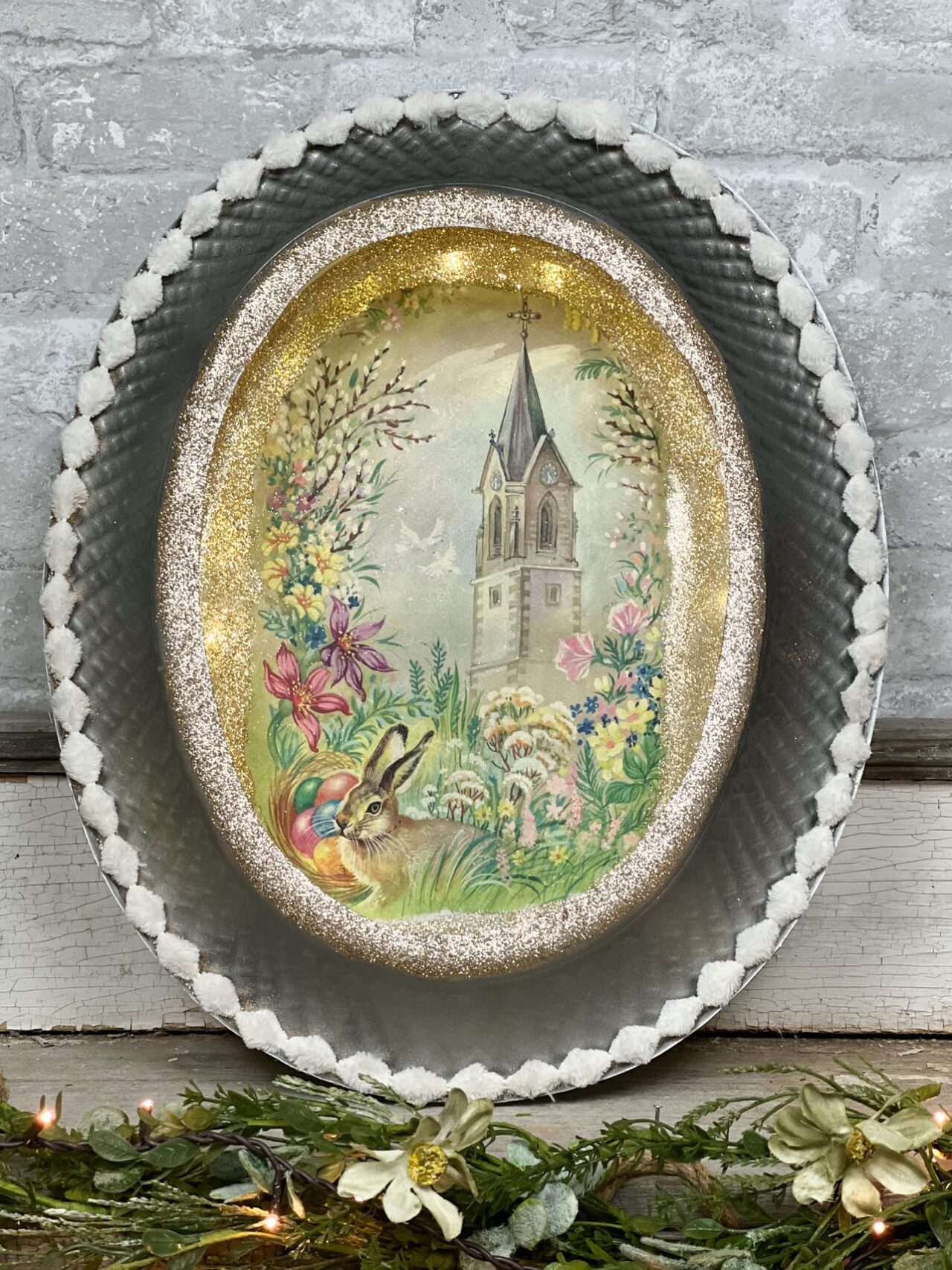 DIY Shadow Box Egg - The Shabby Tree