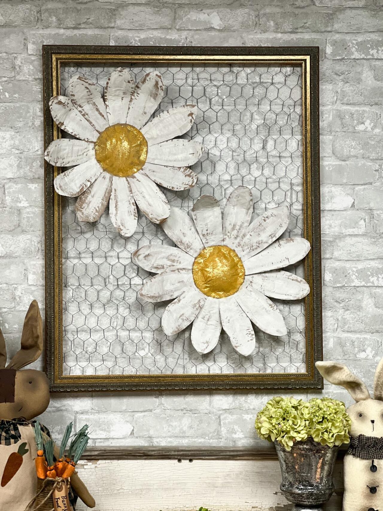 DIY Flower Using Shipping Paper - The Shabby Tree