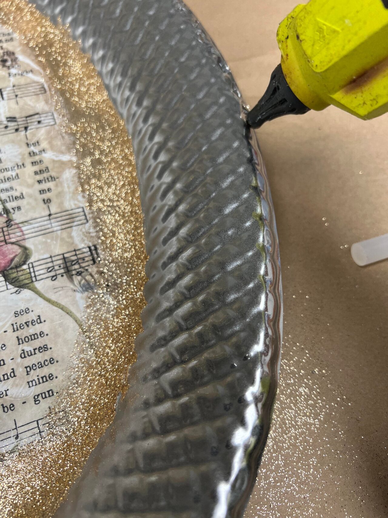 DIY Shadow Box Egg - The Shabby Tree