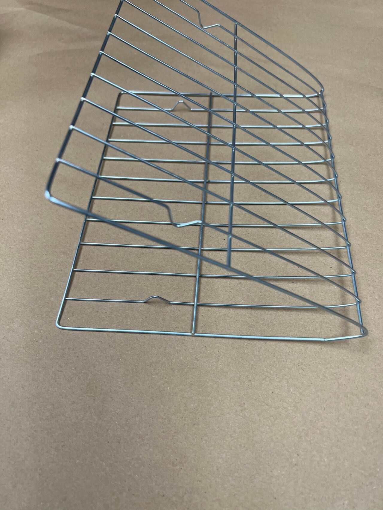 DIY Hanging Pocket Using A Dollar Tree Cooling Rack - The Shabby Tree