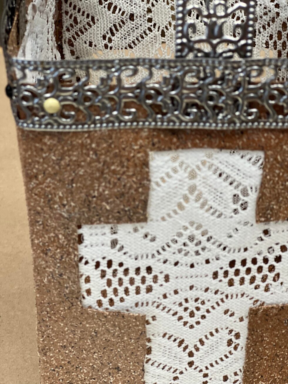 DIY Cross Lantern - The Shabby Tree