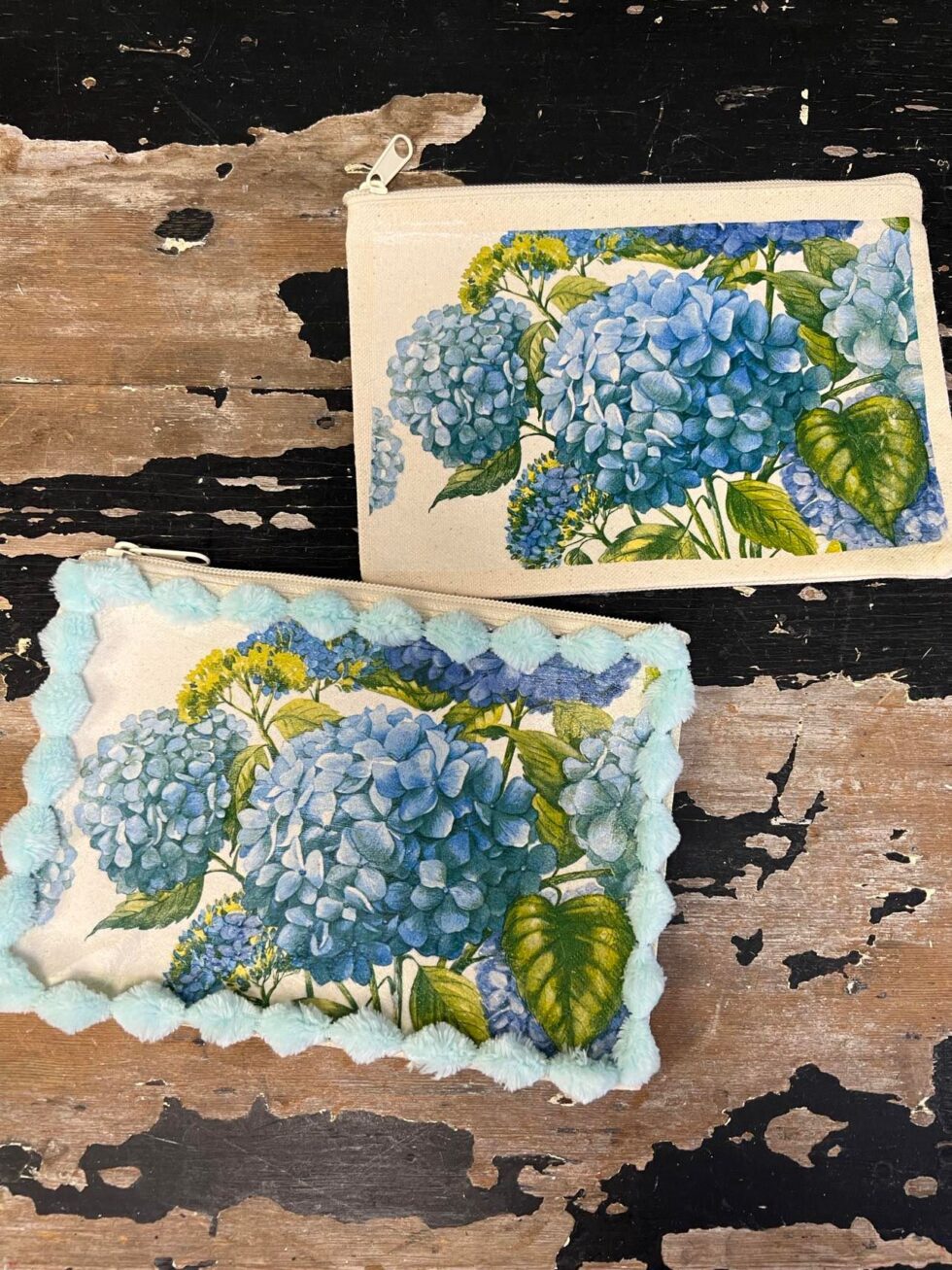 Napkin Craft Using Cling Wrap - The Shabby Tree