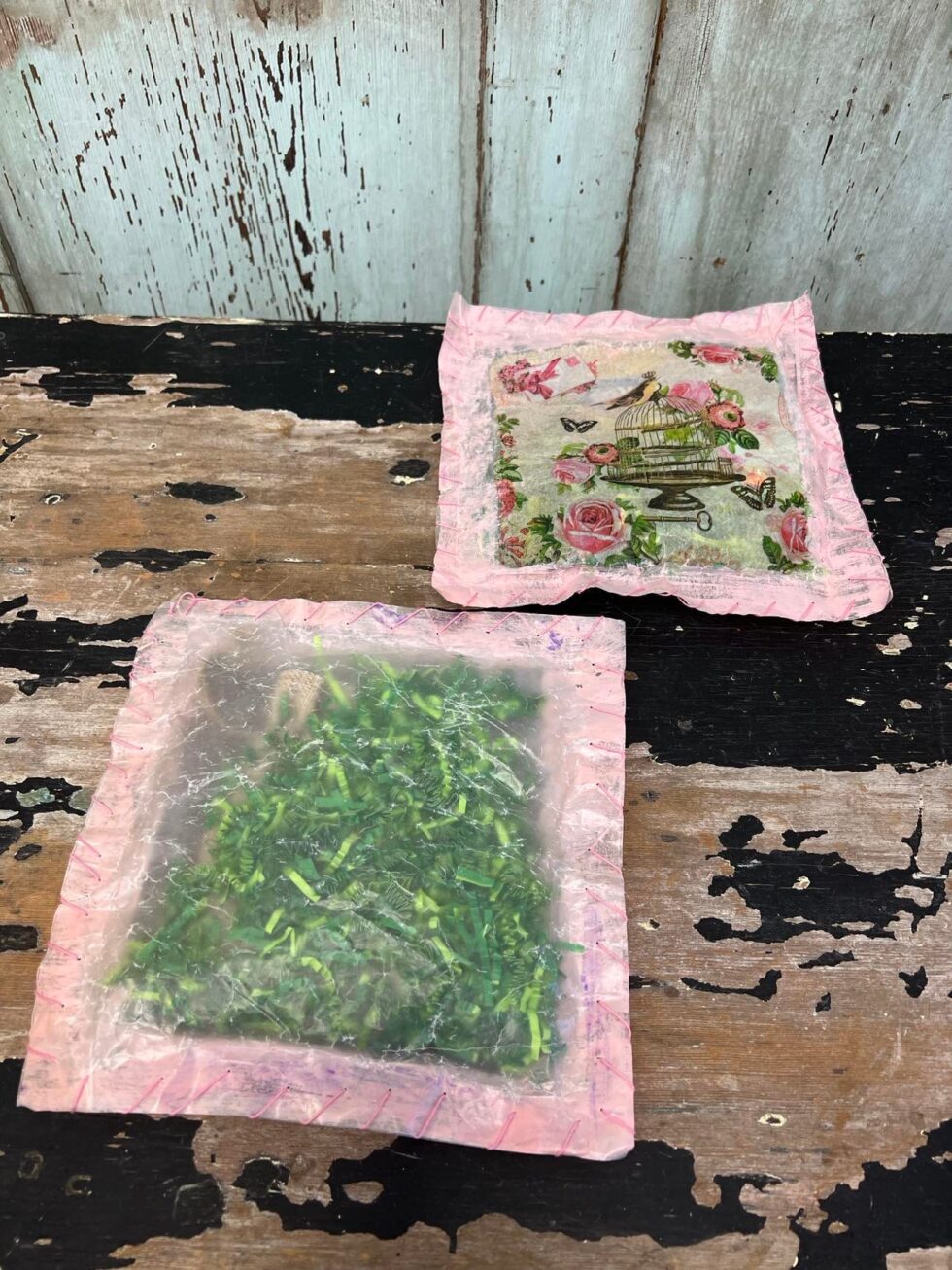 DIY Goody Bag Using Wax Paper - The Shabby Tree
