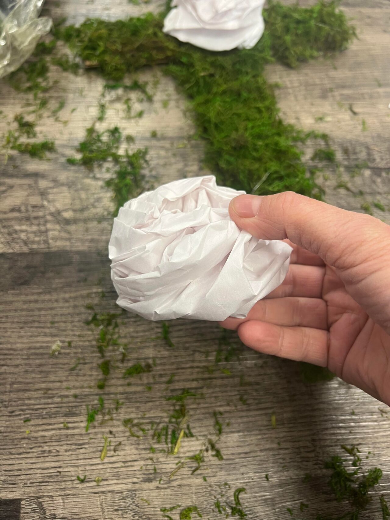 DIY Cross Using Paper Lunch Bags - The Shabby Tree
