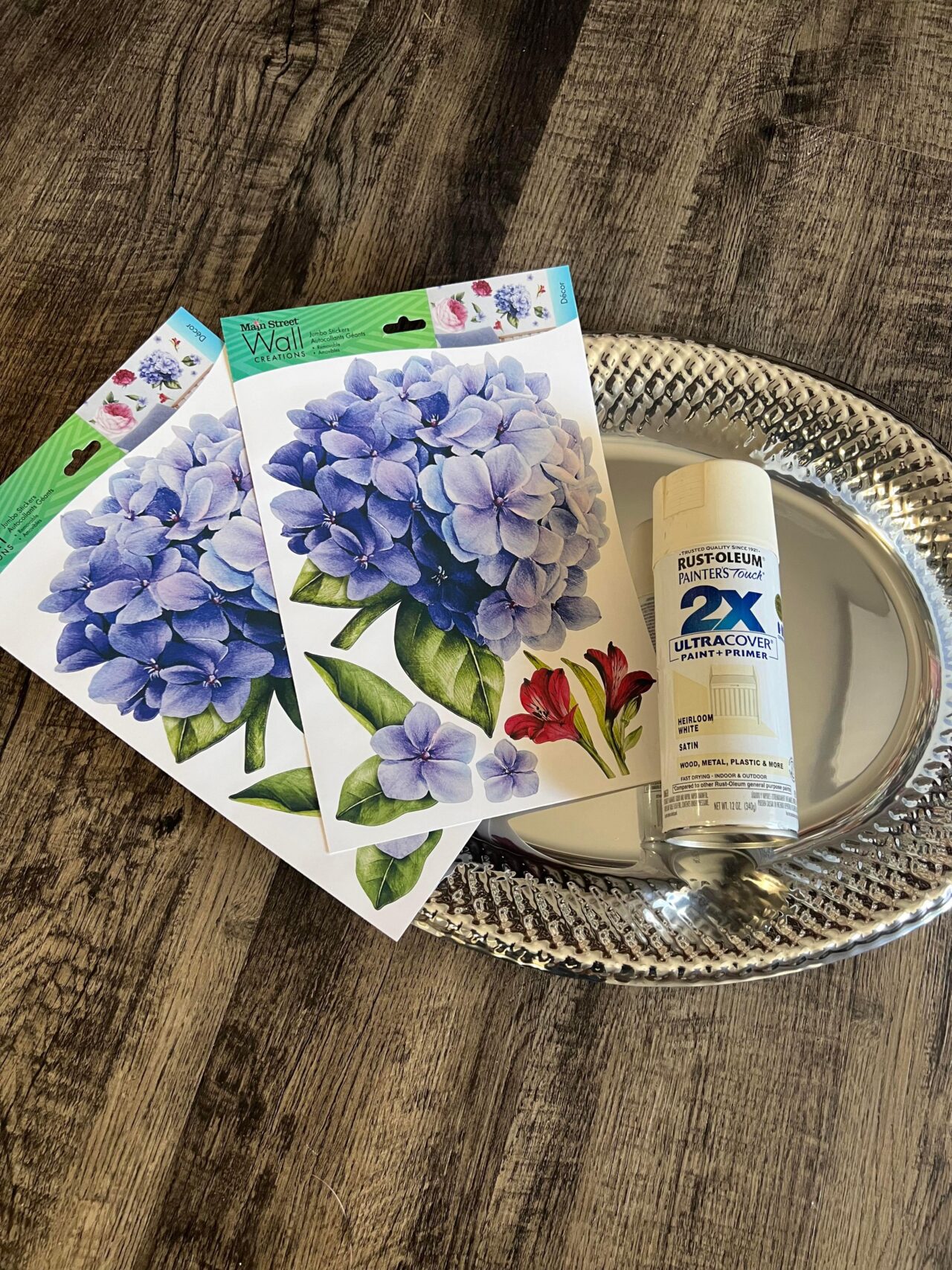 Dollar Tree Jumbo Sticker Craft - The Shabby Tree