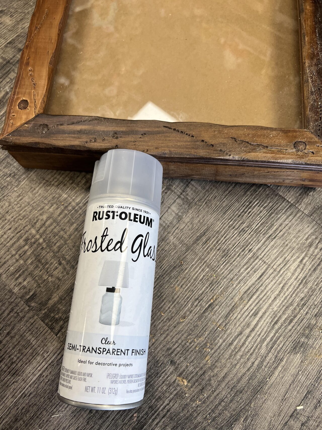 DIY Light Up Garden Window - The Shabby Tree