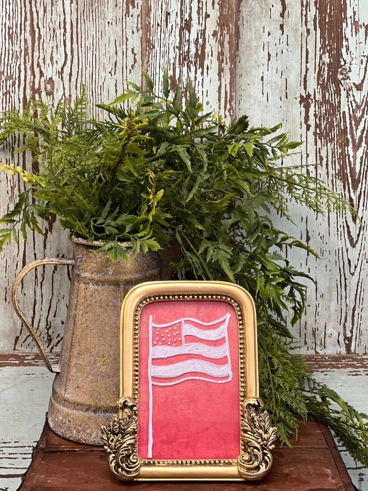 DIY Picture Frame Message Board - The Shabby Tree