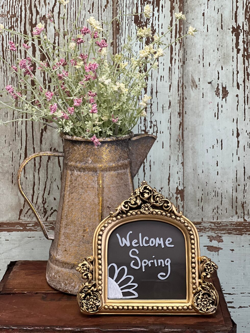 DIY Picture Frame Message Board - The Shabby Tree