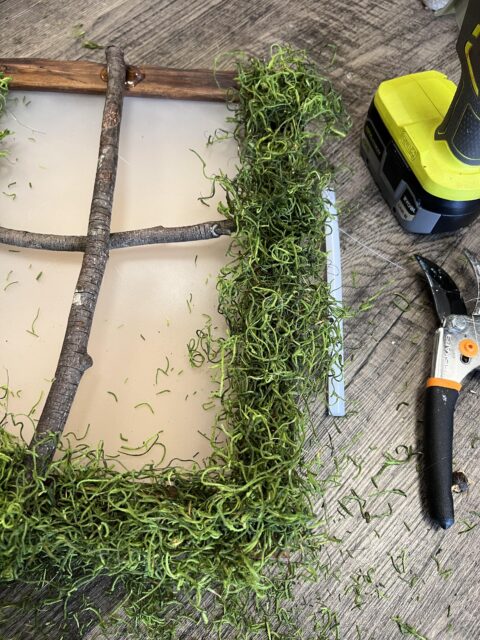 DIY Light Up Garden Window - The Shabby Tree