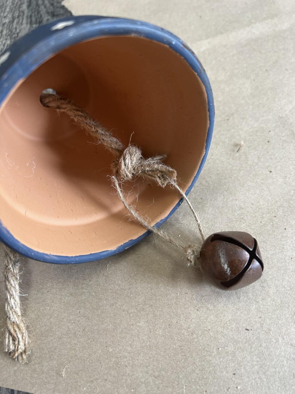 DIY American Bells Using Terra Cotta Pots - The Shabby Tree