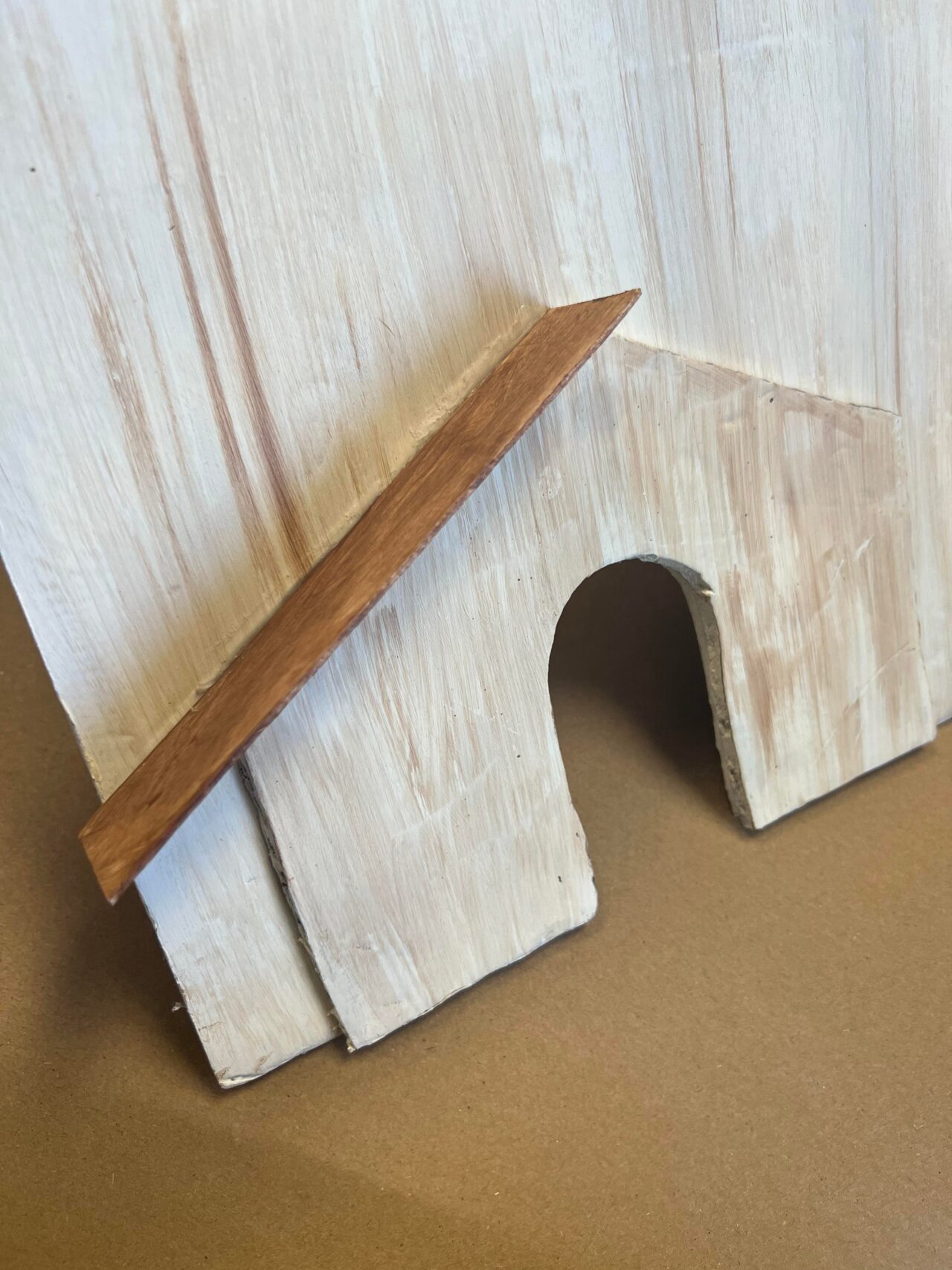 DIY Light Up Church - The Shabby Tree