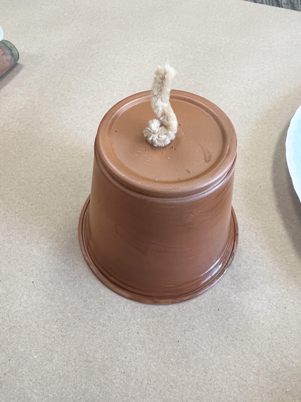 DIY Bell Using A Plastic Cup - The Shabby Tree