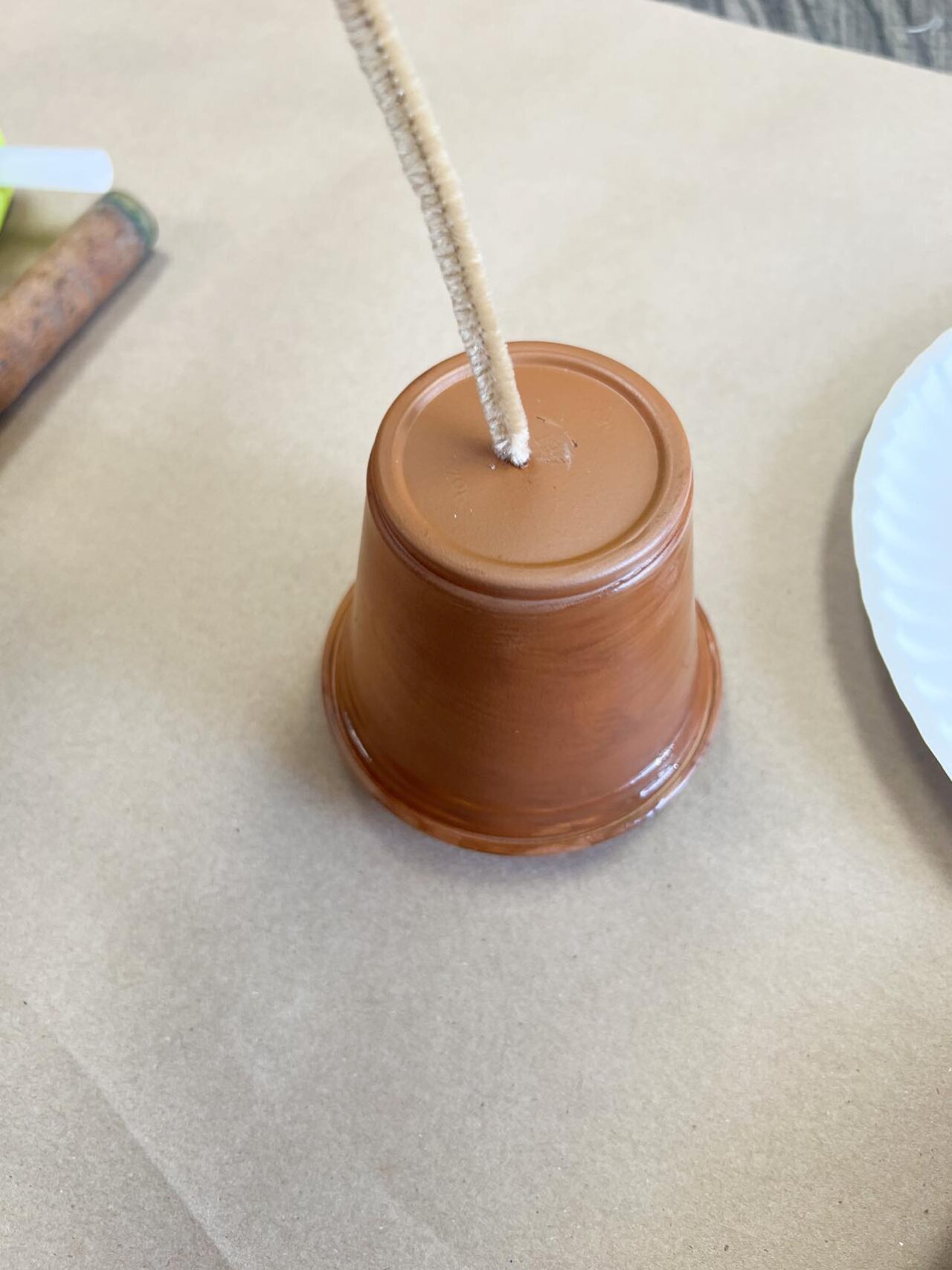 DIY Bell Using A Plastic Cup - The Shabby Tree