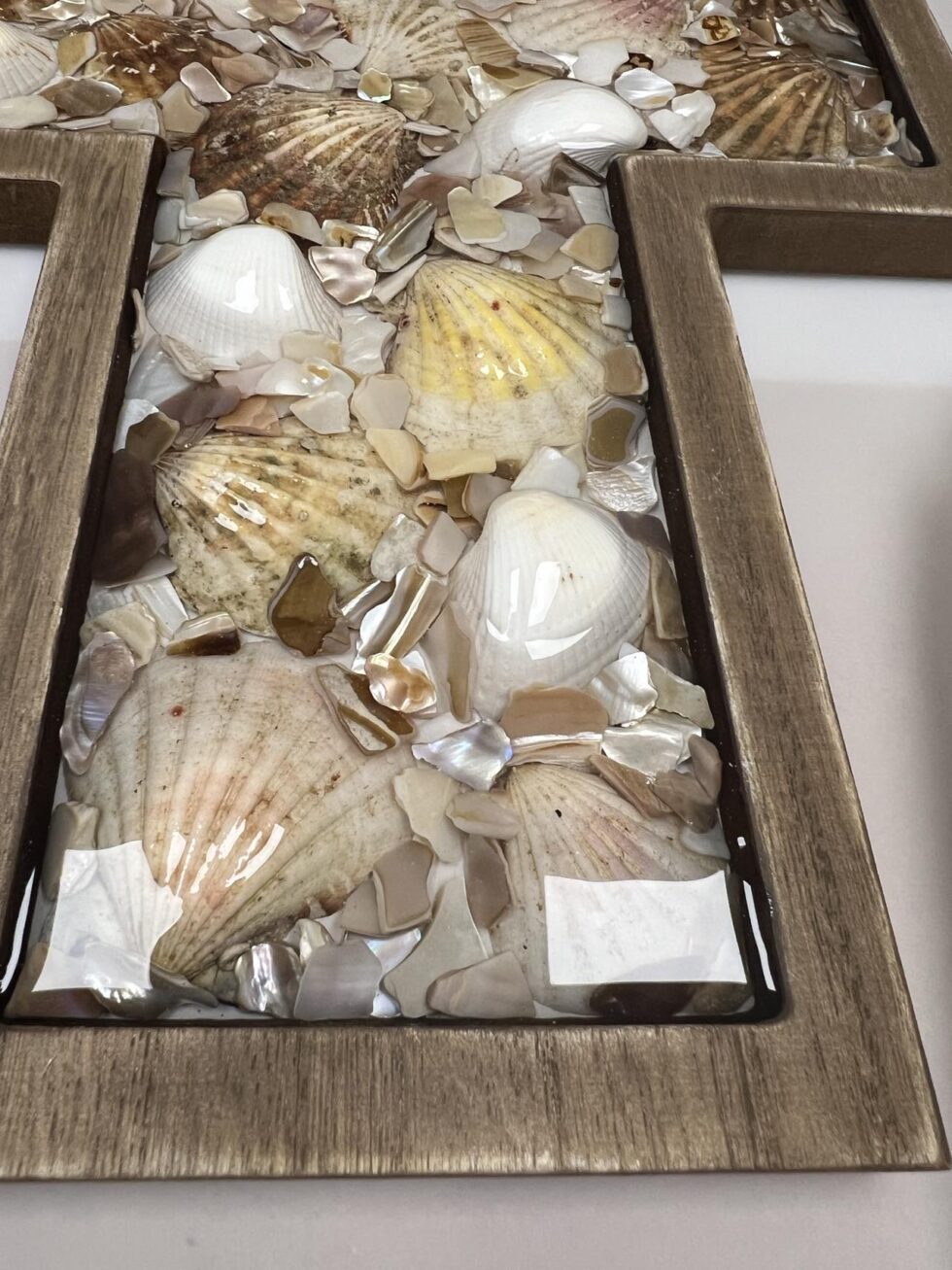 Sea Shell Craft Using Resin - The Shabby Tree