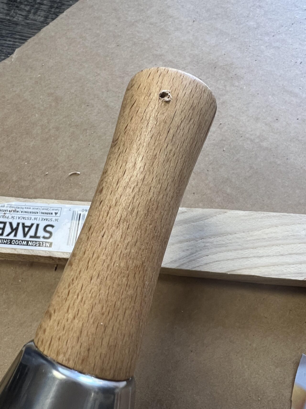 How To Make A Wind Chime Using A Grater - The Shabby Tree