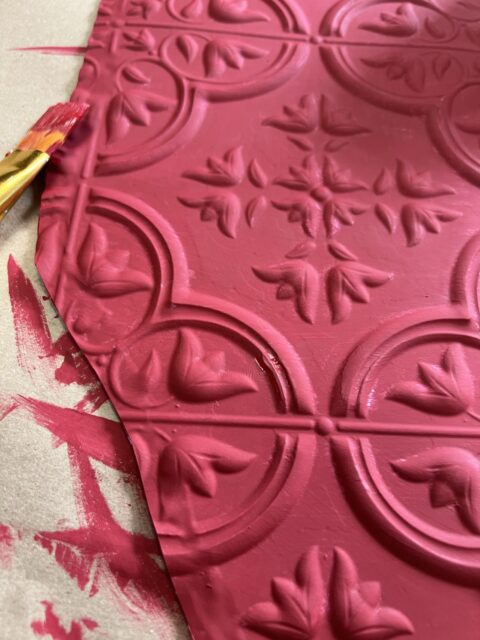 How To Make A Stocking Out Of Dollar Tree Tiles - The Shabby Tree
