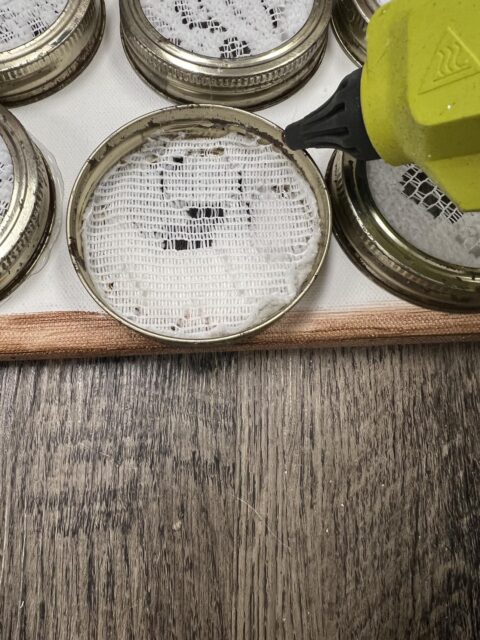 How To Make A Tree Out Of Canning Jar Lids - The Shabby Tree