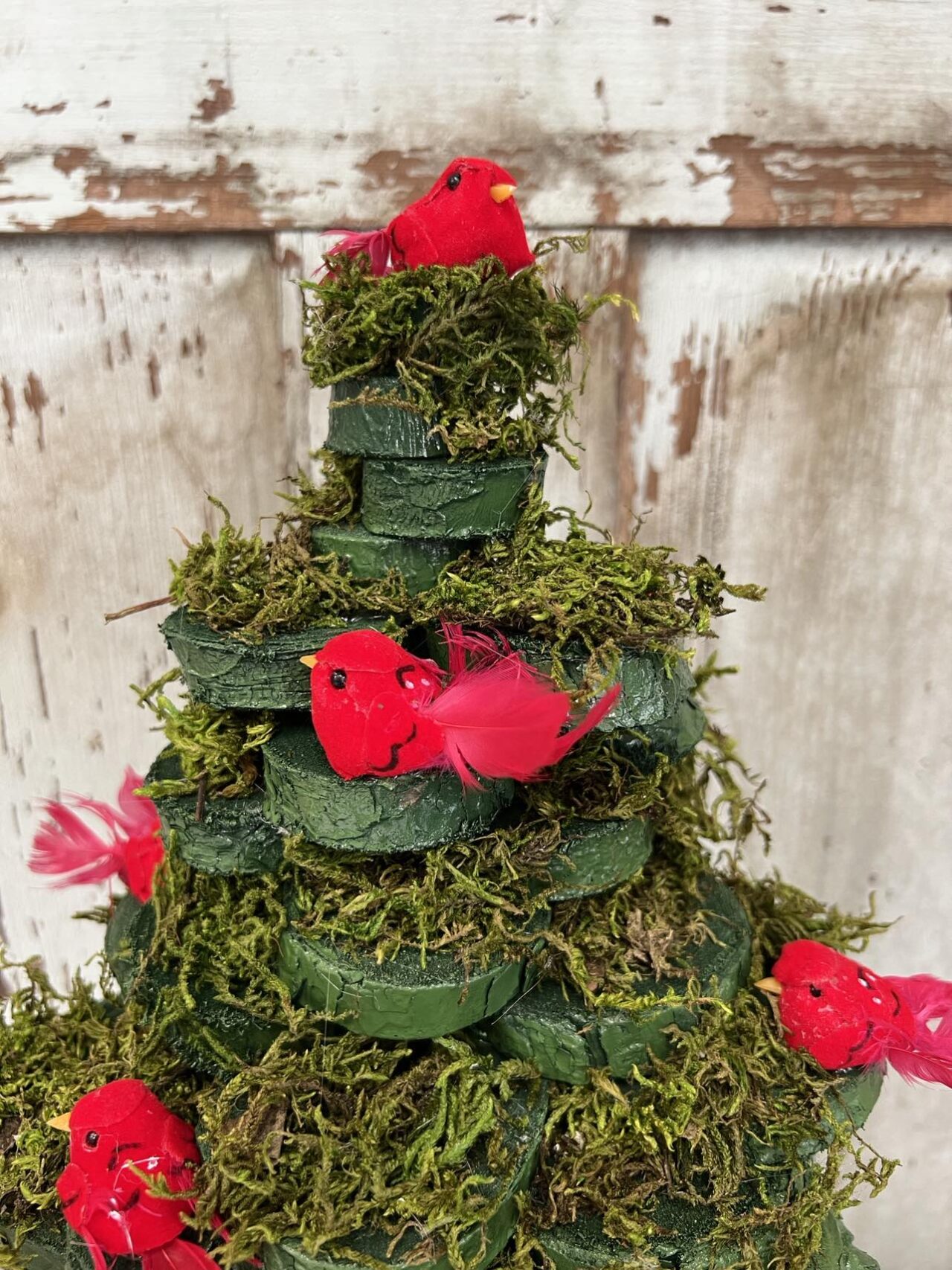 How To Make A Red Cardinal Tree - The Shabby Tree