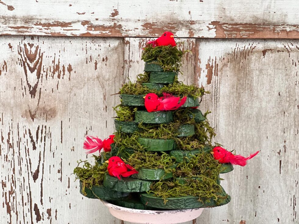 How To Make A Red Cardinal Tree - The Shabby Tree