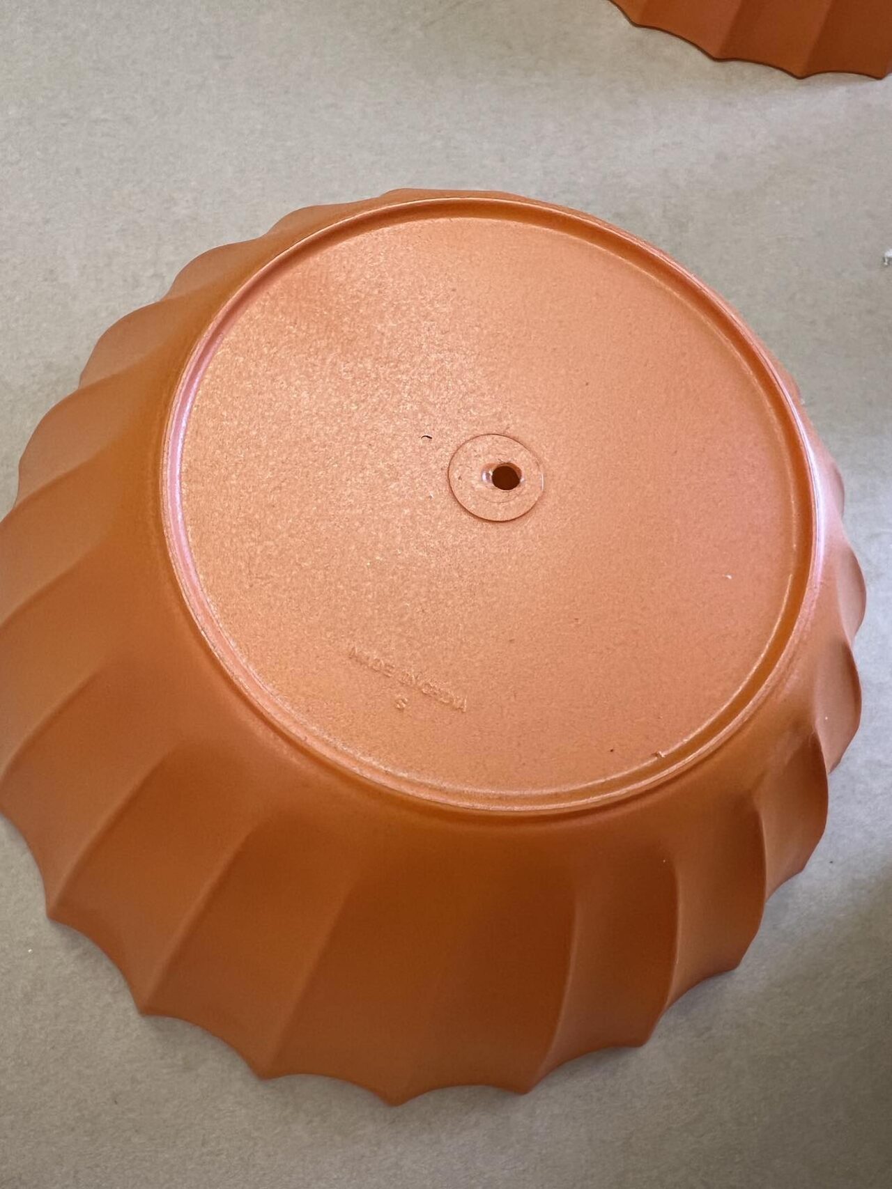 How To Make A Pumpkin Using Dollar Tree Plastic Bowls - The Shabby Tree