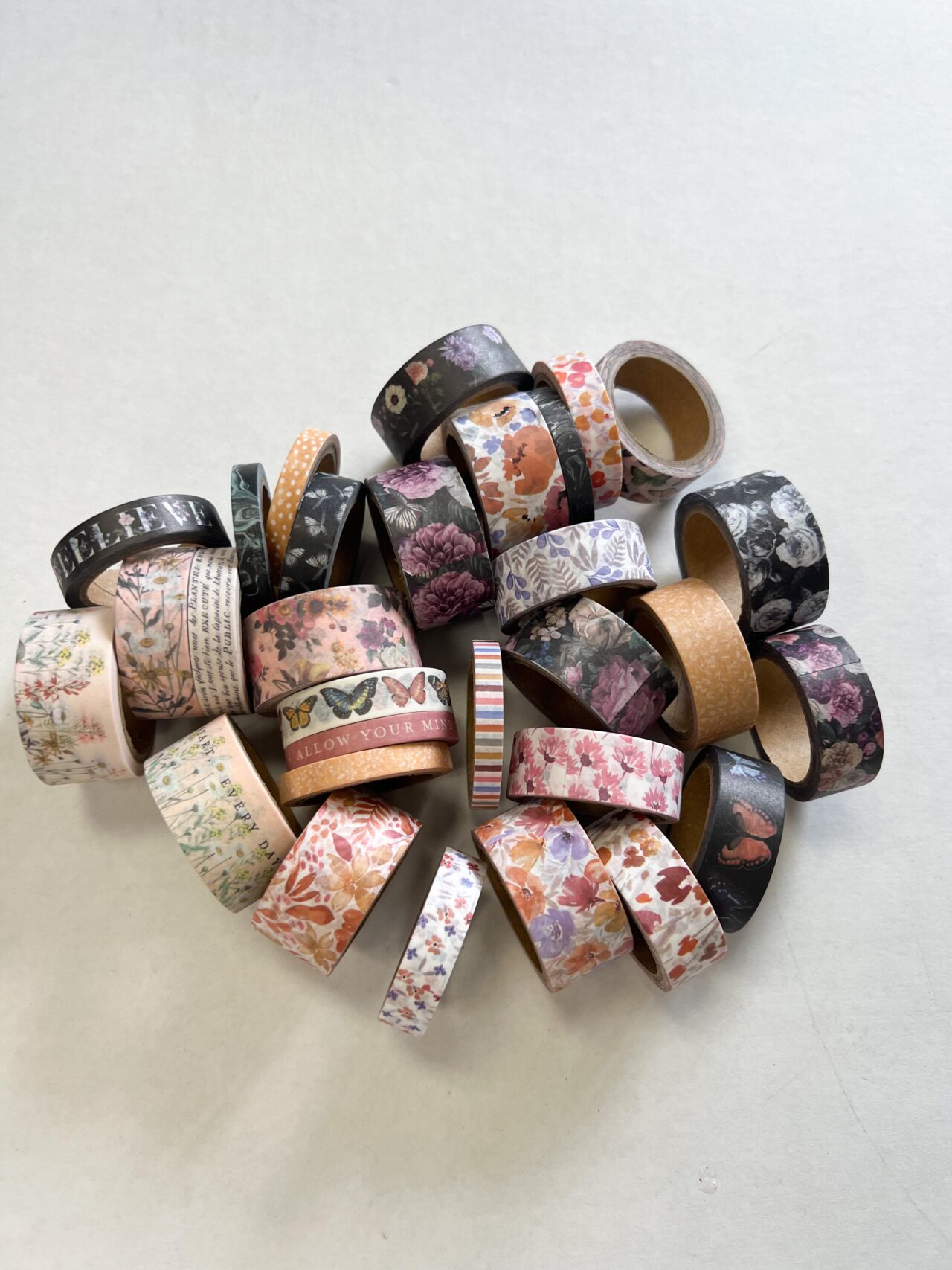 How To Use Decorative Tape To Make A Fun Pumpkin - The Shabby Tree