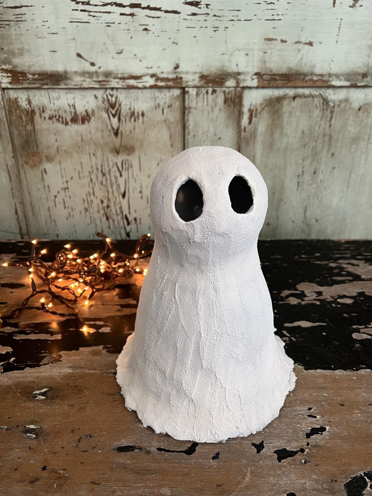 How To Make A Light Up Ghost Using Ready-Mix Concrete Patch - The ...