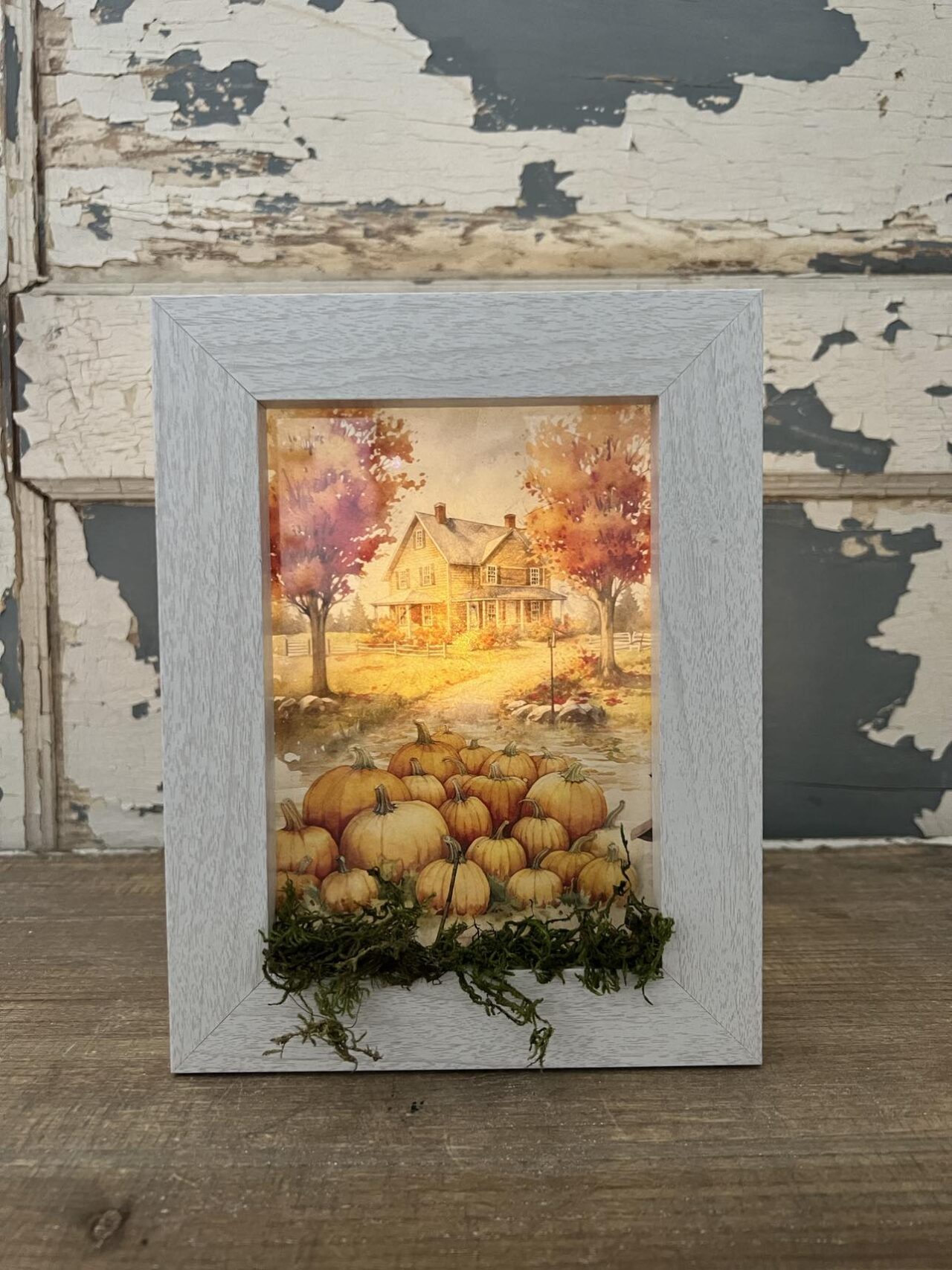 How To Use Rice Paper For A Light Up Decoration - The Shabby Tree