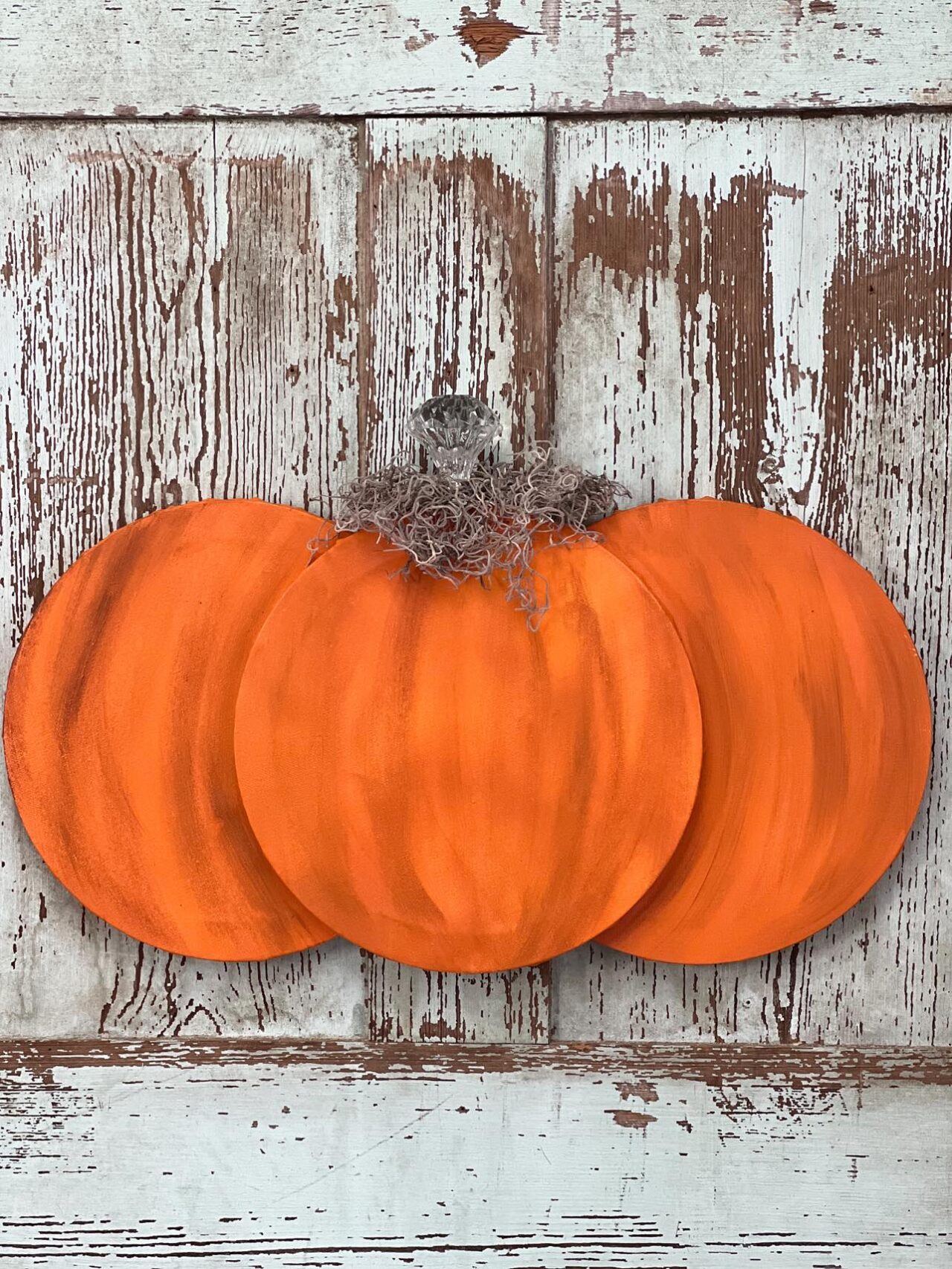 How To Make A Pumpkin Out Of Canvas Frames - The Shabby Tree