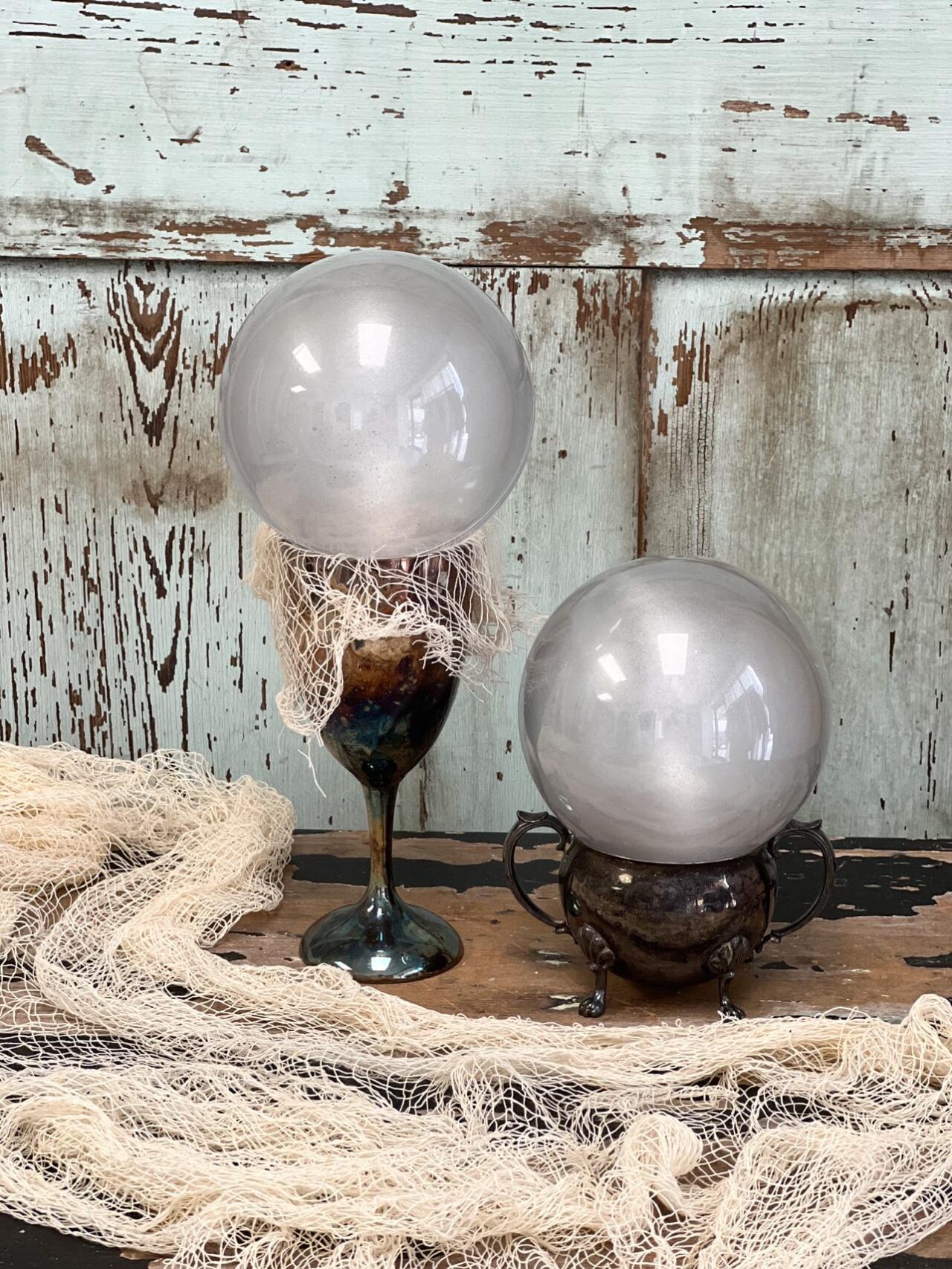 How To Make A Crystal Ball - The Shabby Tree
