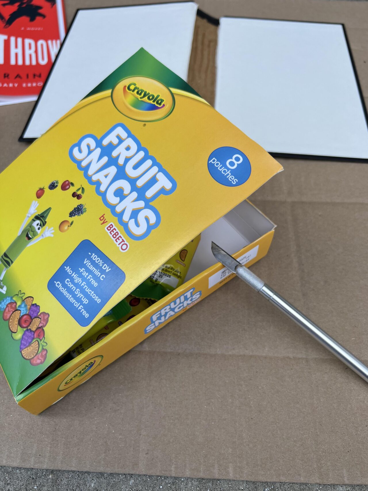 How To Make A Gift Box Out Of A Book - The Shabby Tree