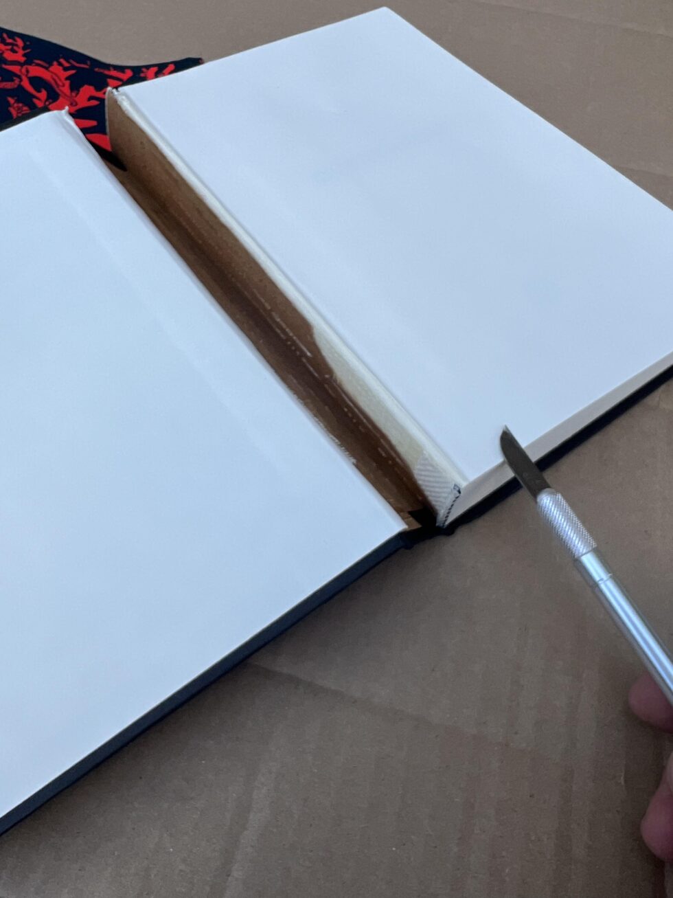 How To Make A Gift Box Out Of A Book - The Shabby Tree