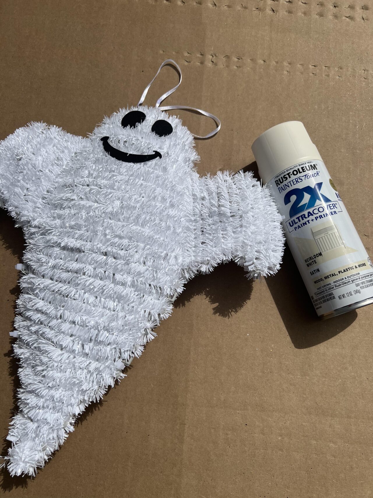 Dollar Tree Ghost Makeover - The Shabby Tree