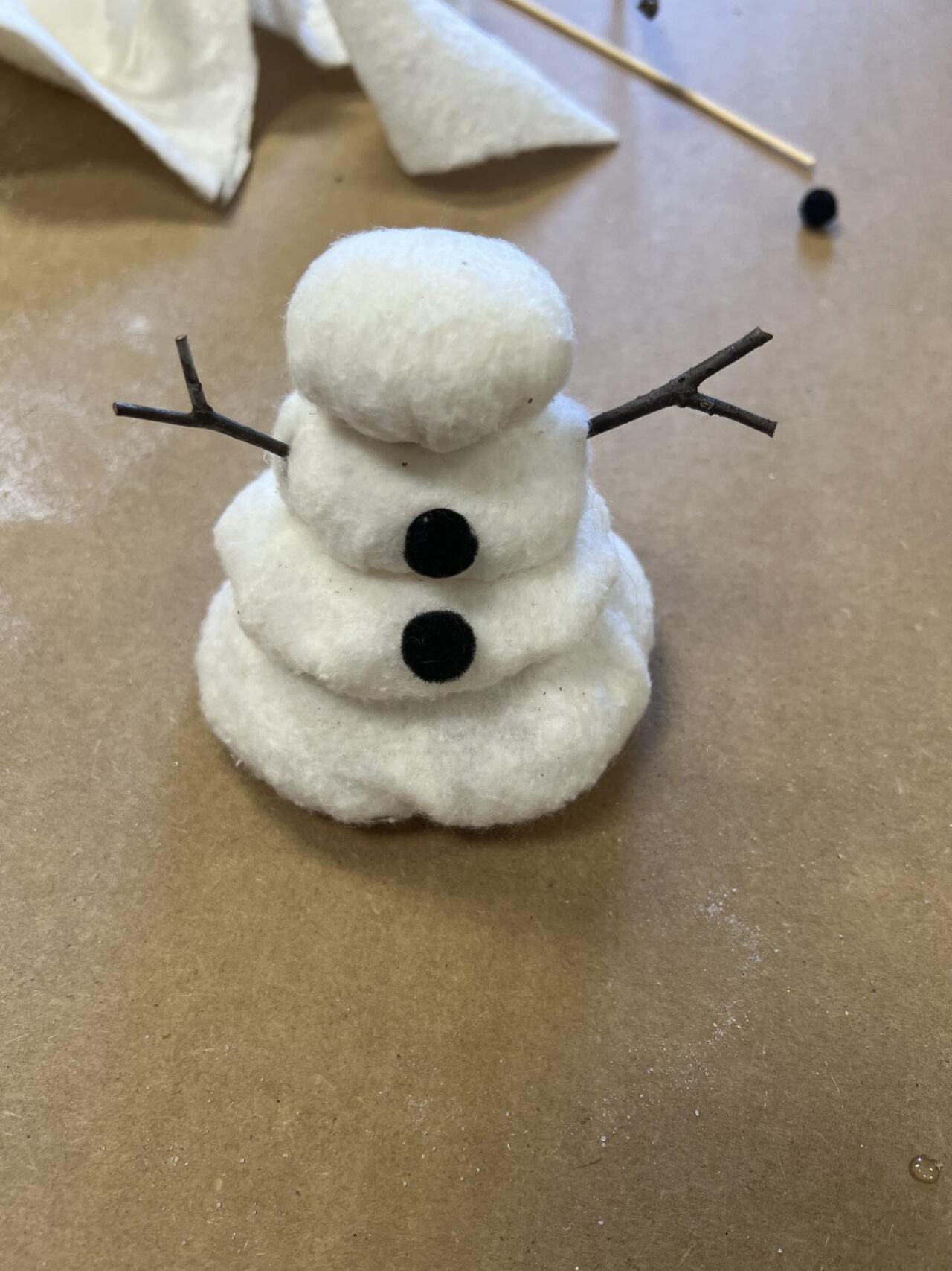 How To Make A Melting Snowman - The Shabby Tree