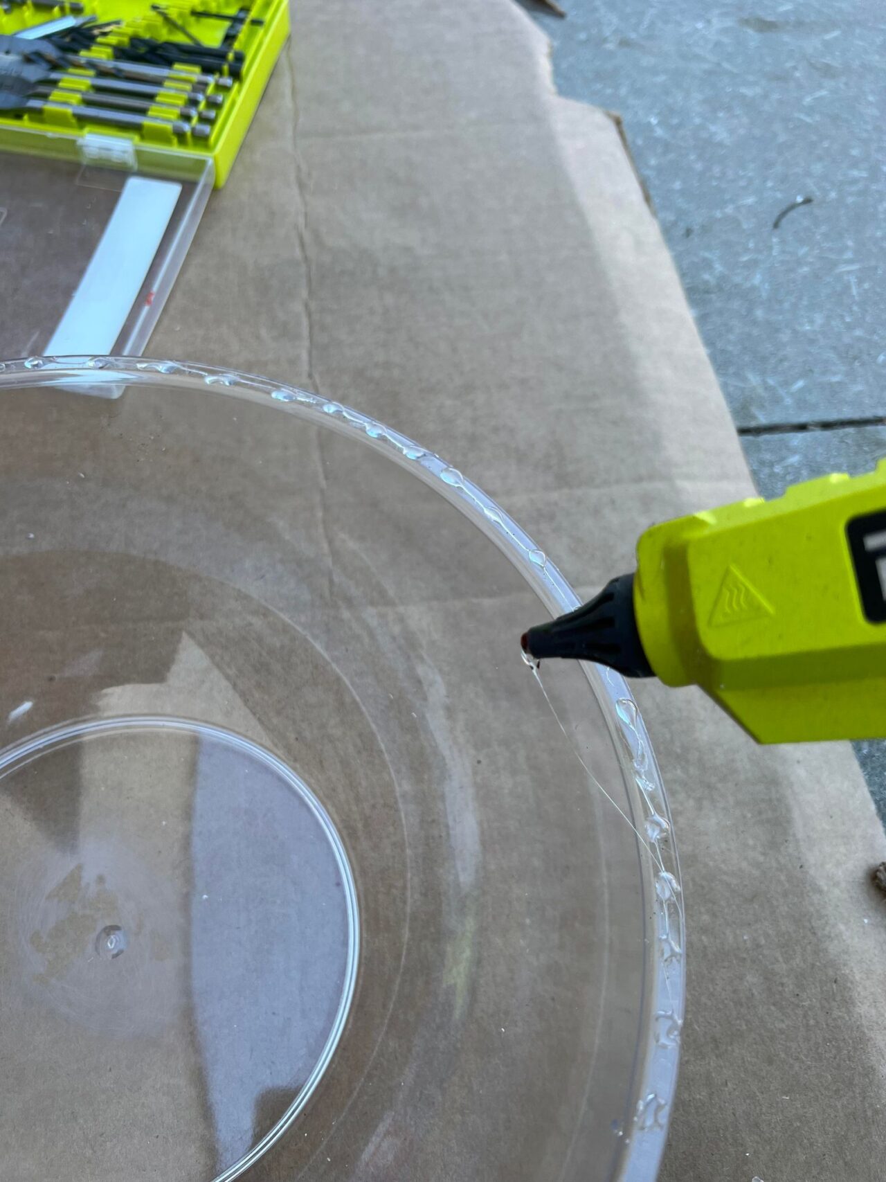How To Make A Rusty Bell Out Of Plastic Bowls - The Shabby Tree