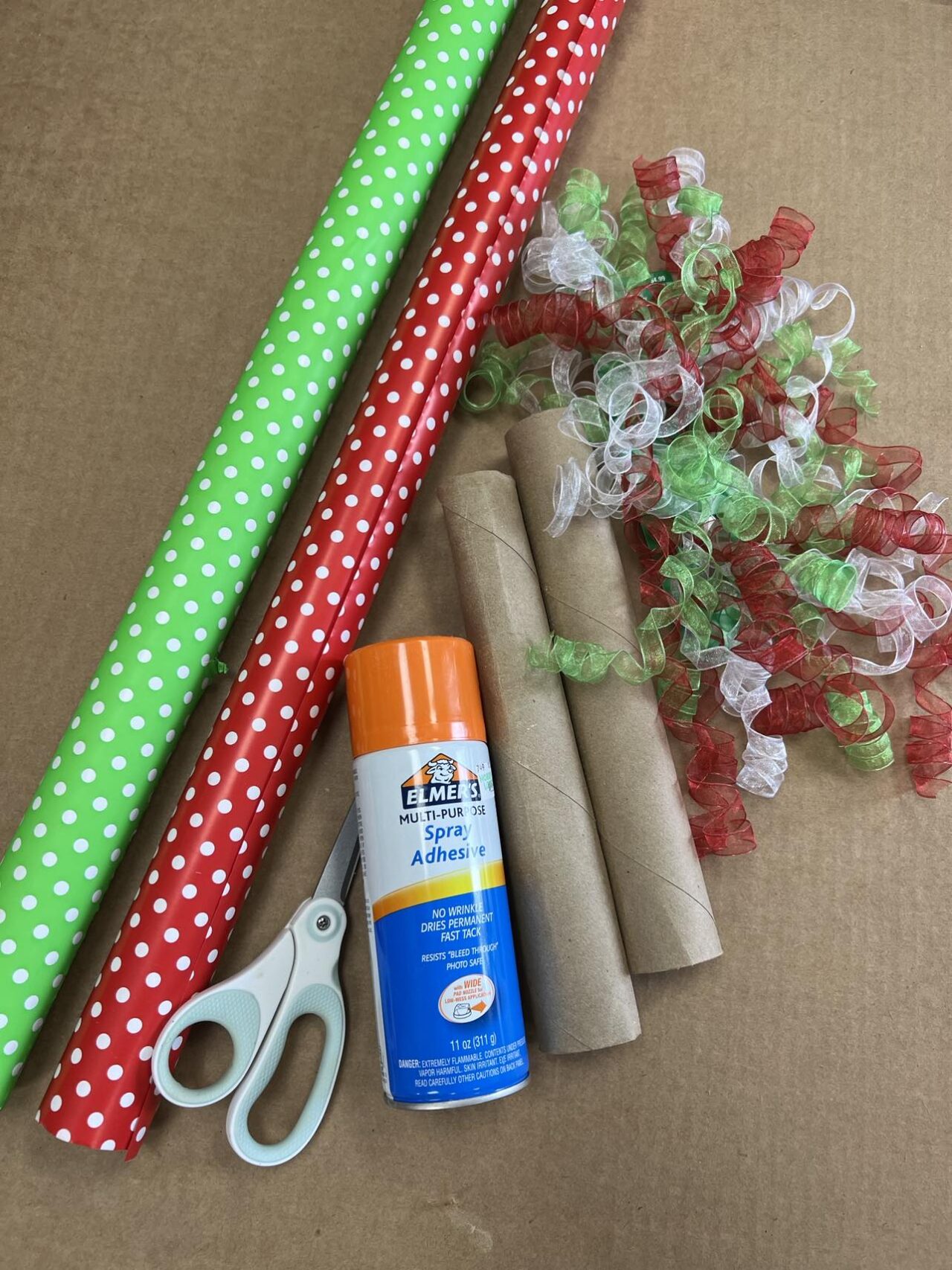 How To Wrap A Gift Using A Paper Towel Roll - The Shabby Tree