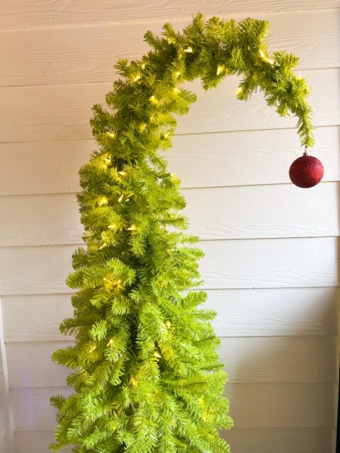 How To Make A Grinch Tree - The Shabby Tree