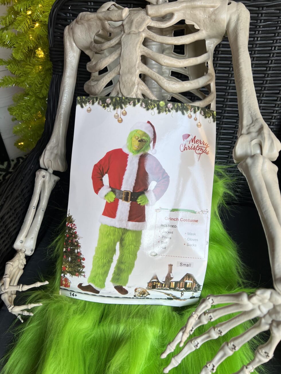 How To Make A Grinch Tree - The Shabby Tree