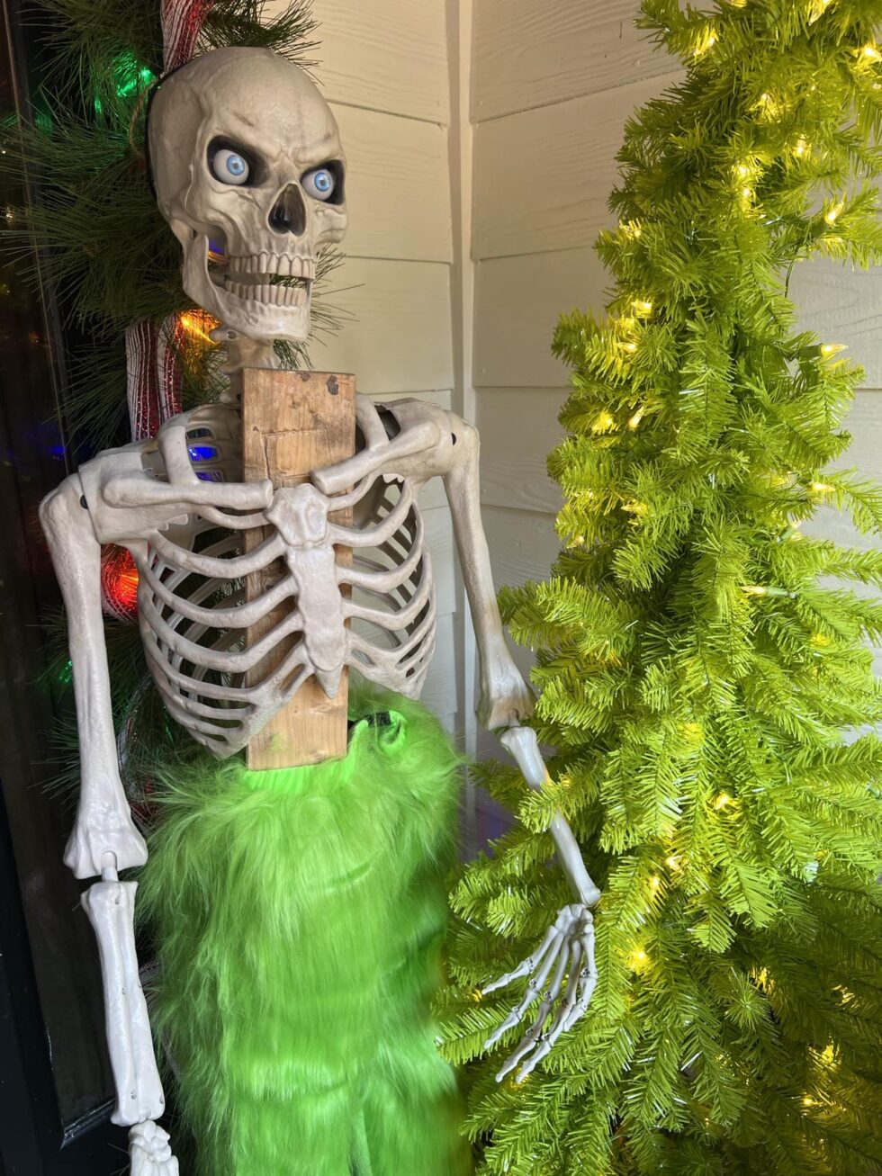 How To Make A Grinch Tree - The Shabby Tree