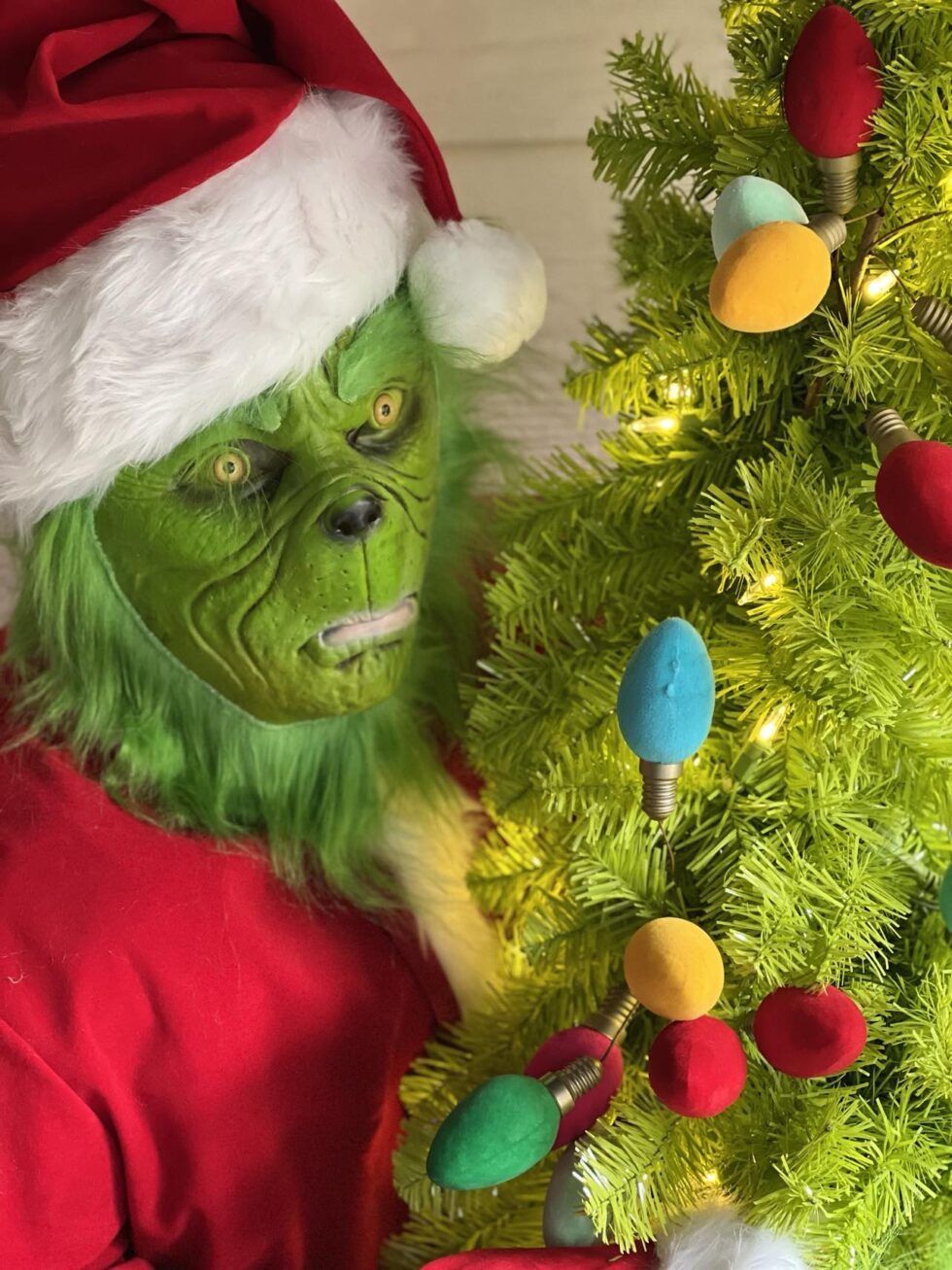How To Make A Grinch Tree - The Shabby Tree