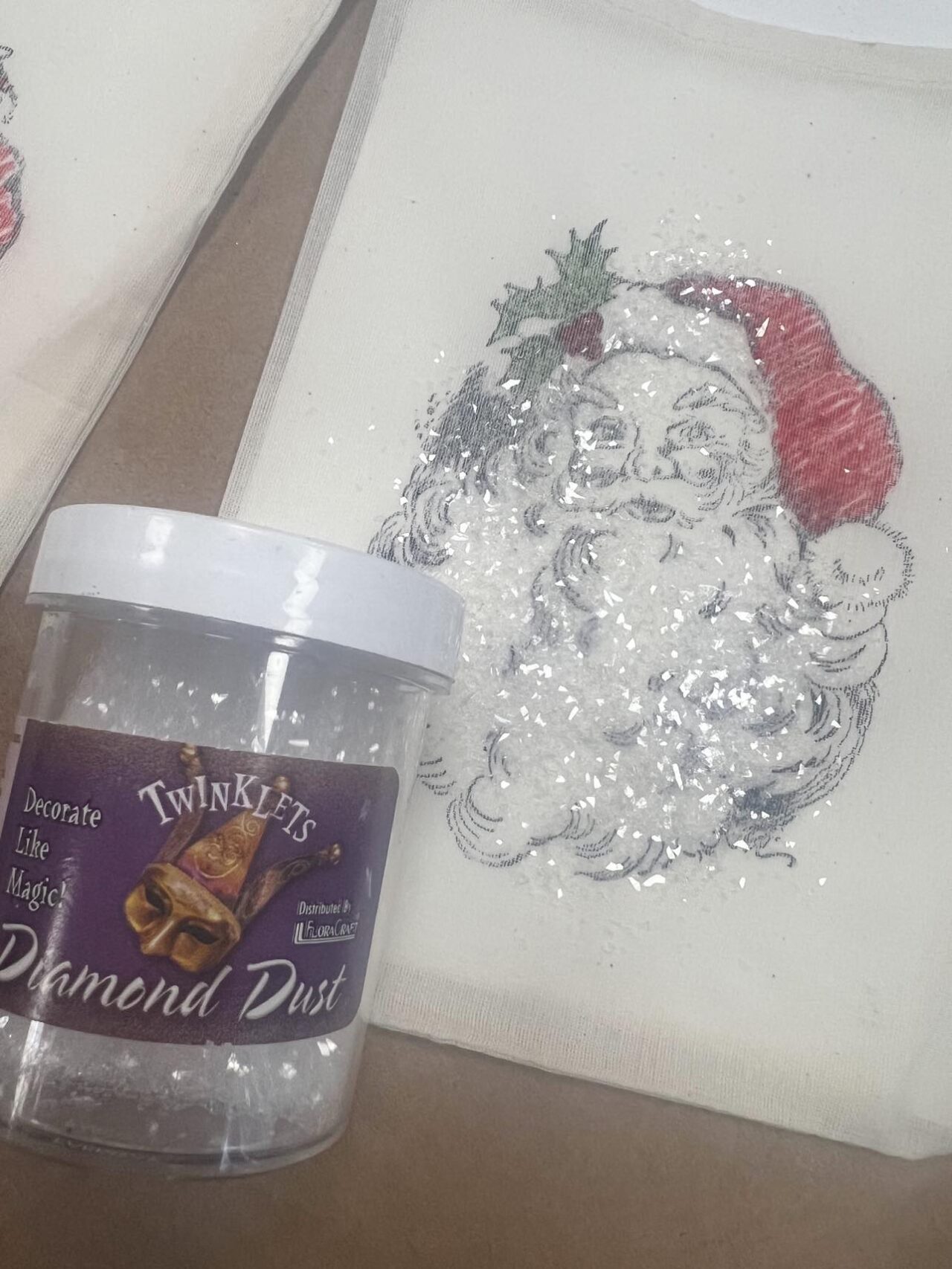 DIY Christmas Decor Using A Muslin Sack - The Shabby Tree