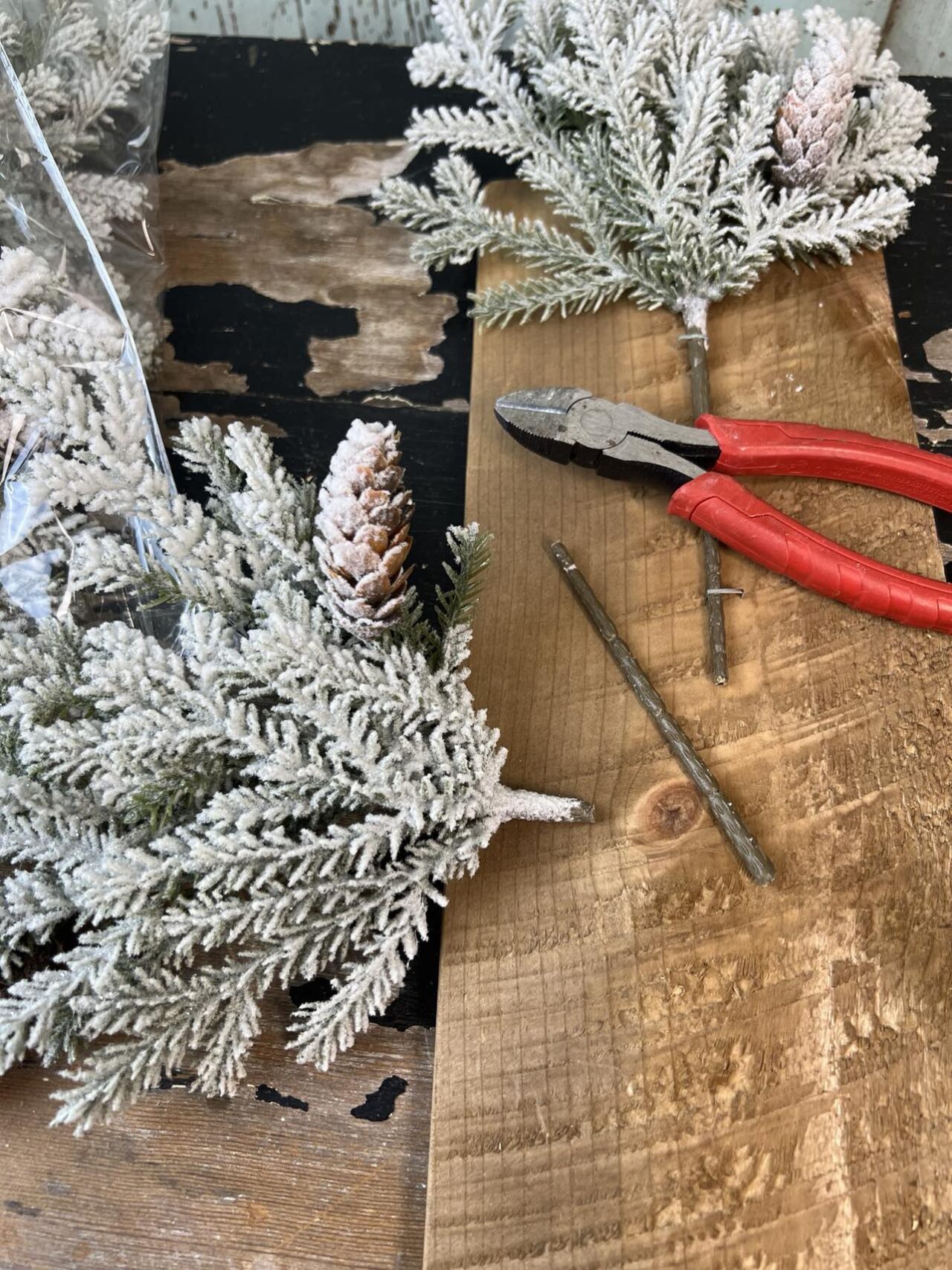 How To Make A Wall Tree - The Shabby Tree